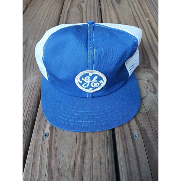 Vintage | Accessories | Vintage Ge General Electric Trucker Hat ...